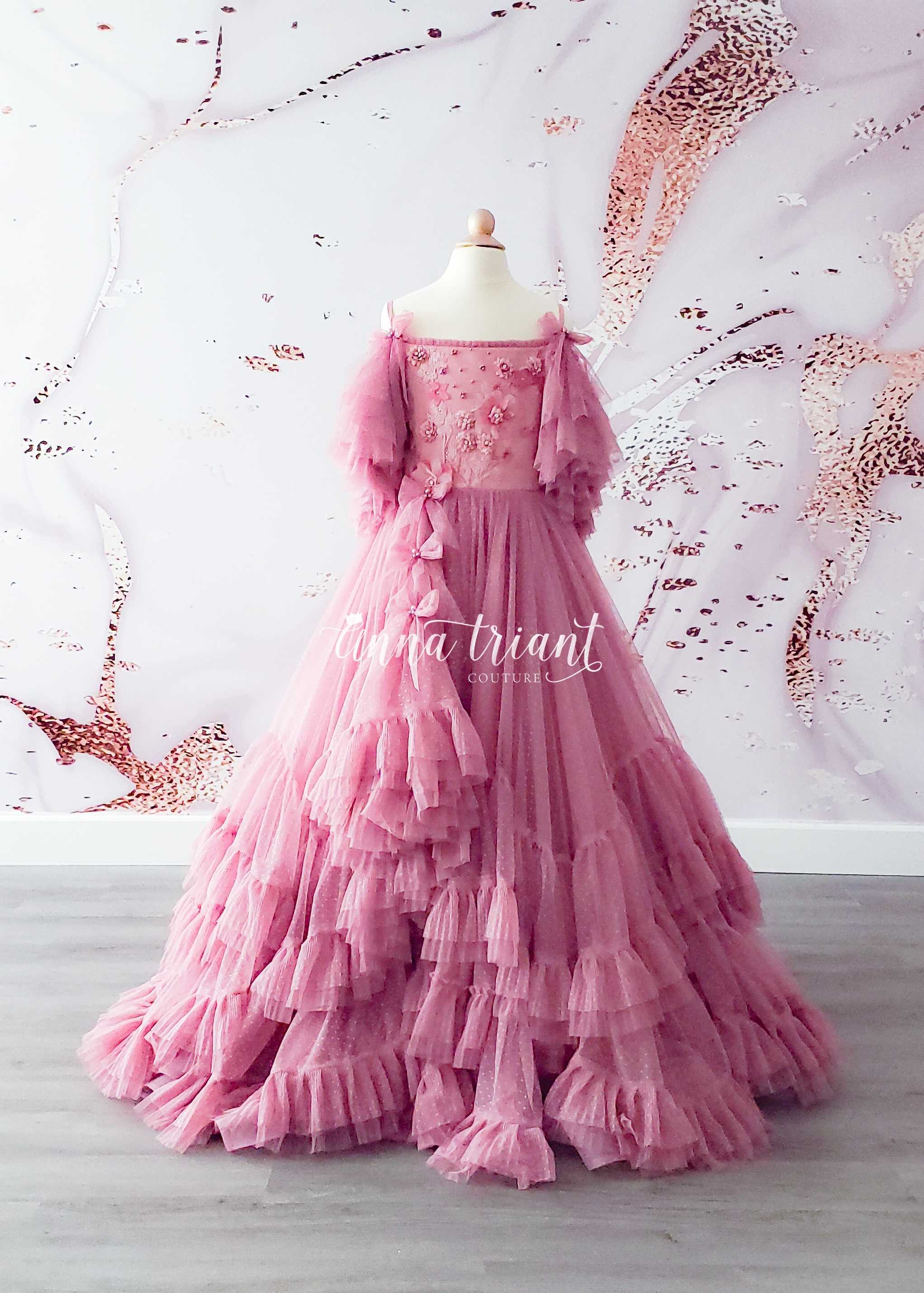 Enchanted Rose Gown by Anna Triant Couture