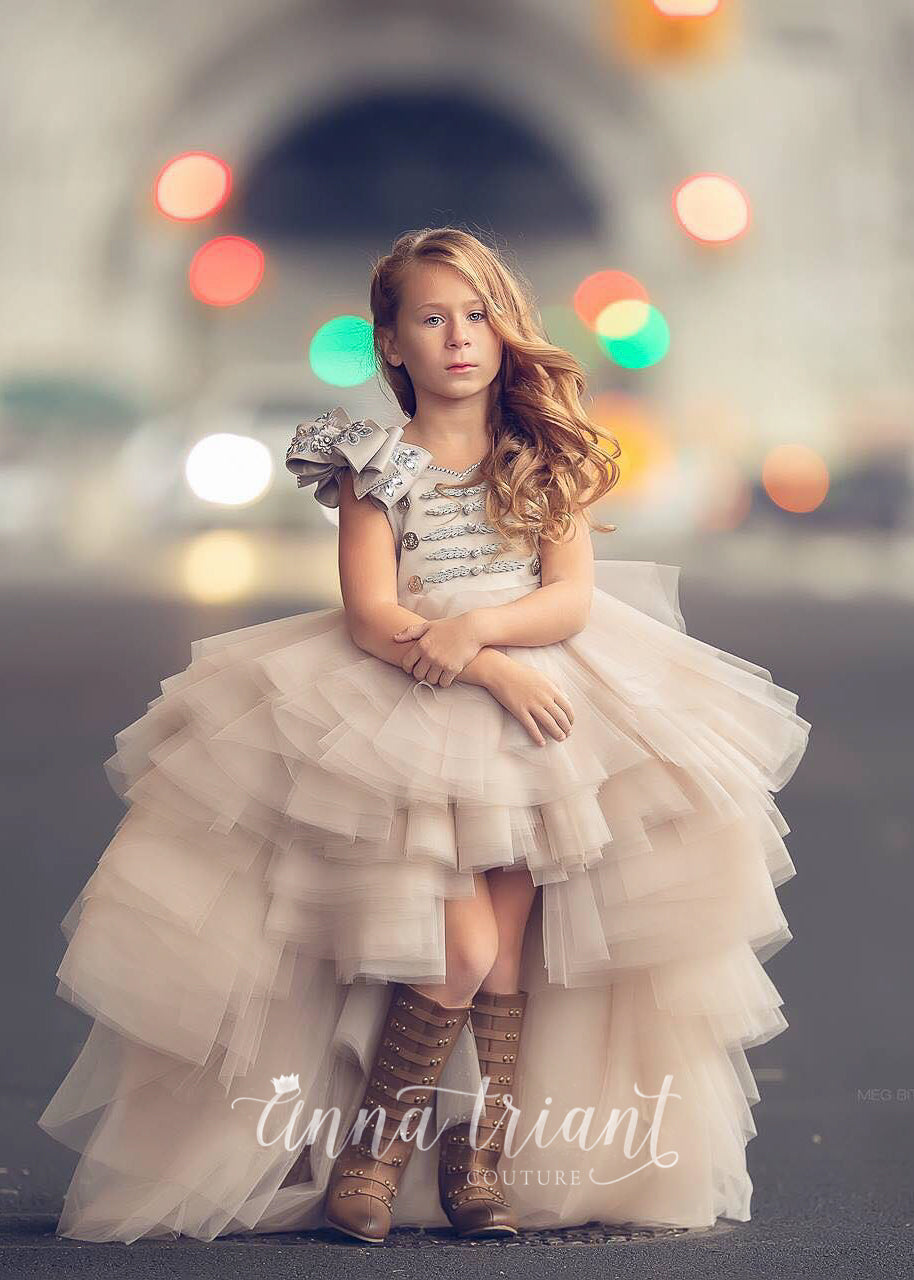 Military Chic Gown by Anna Triant Couture